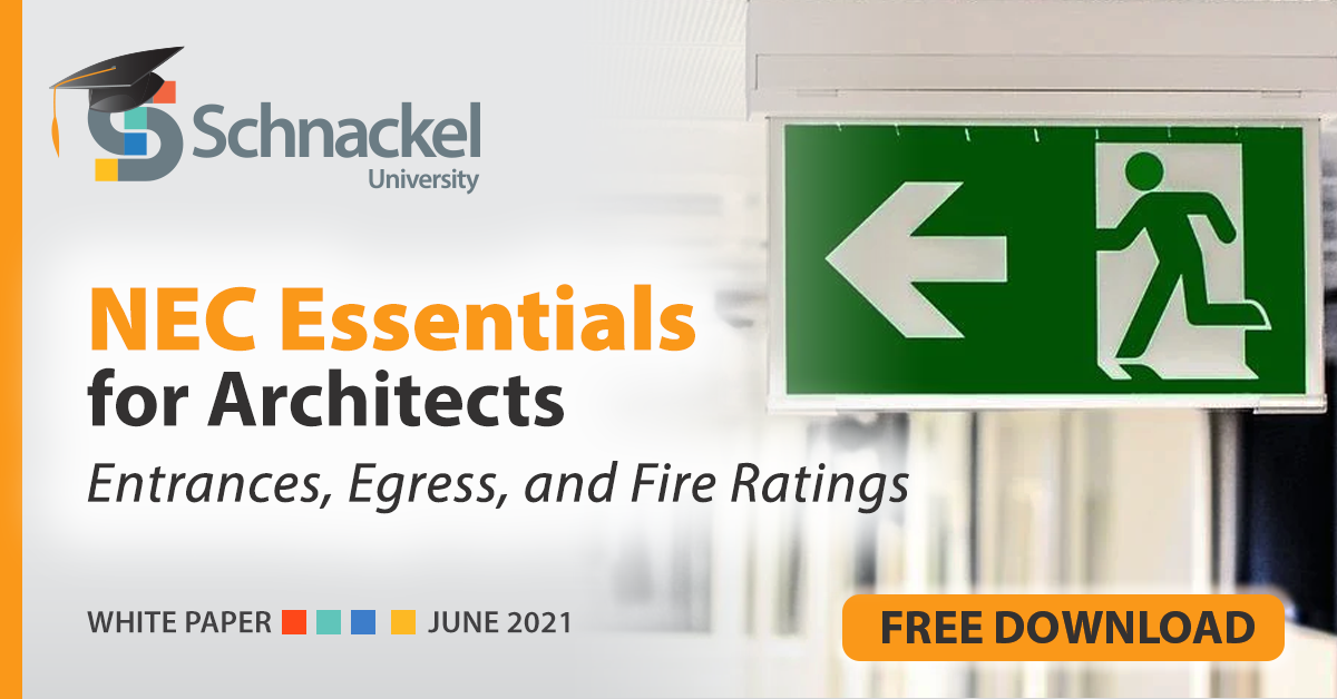 NEC Essentials for Architects: Entrances, Egress, and Fire Ratings ...